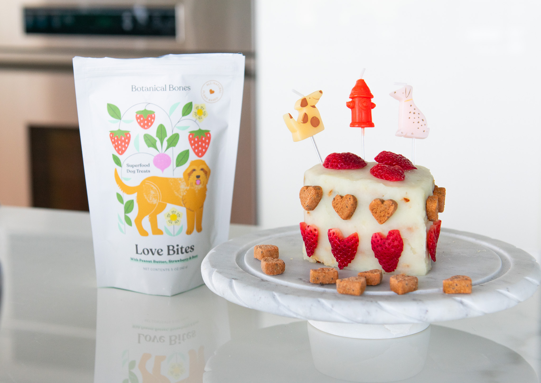 The Best Dog Birthday Cake Recipe Made With Meat - Simply Sharon and Teddy