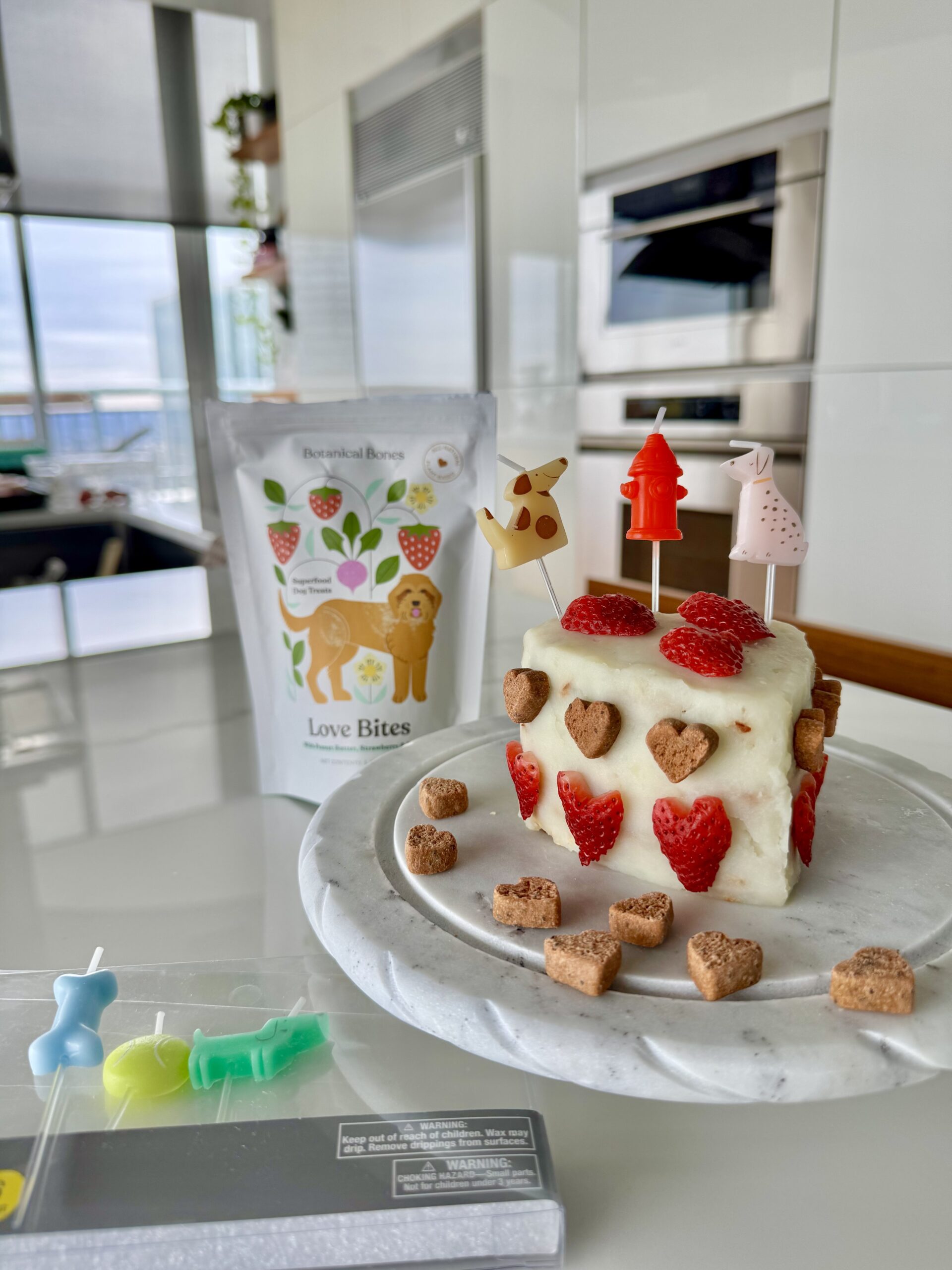 The Best Dog Birthday Cake Recipe Made With Meat - Simply Sharon and Teddy
